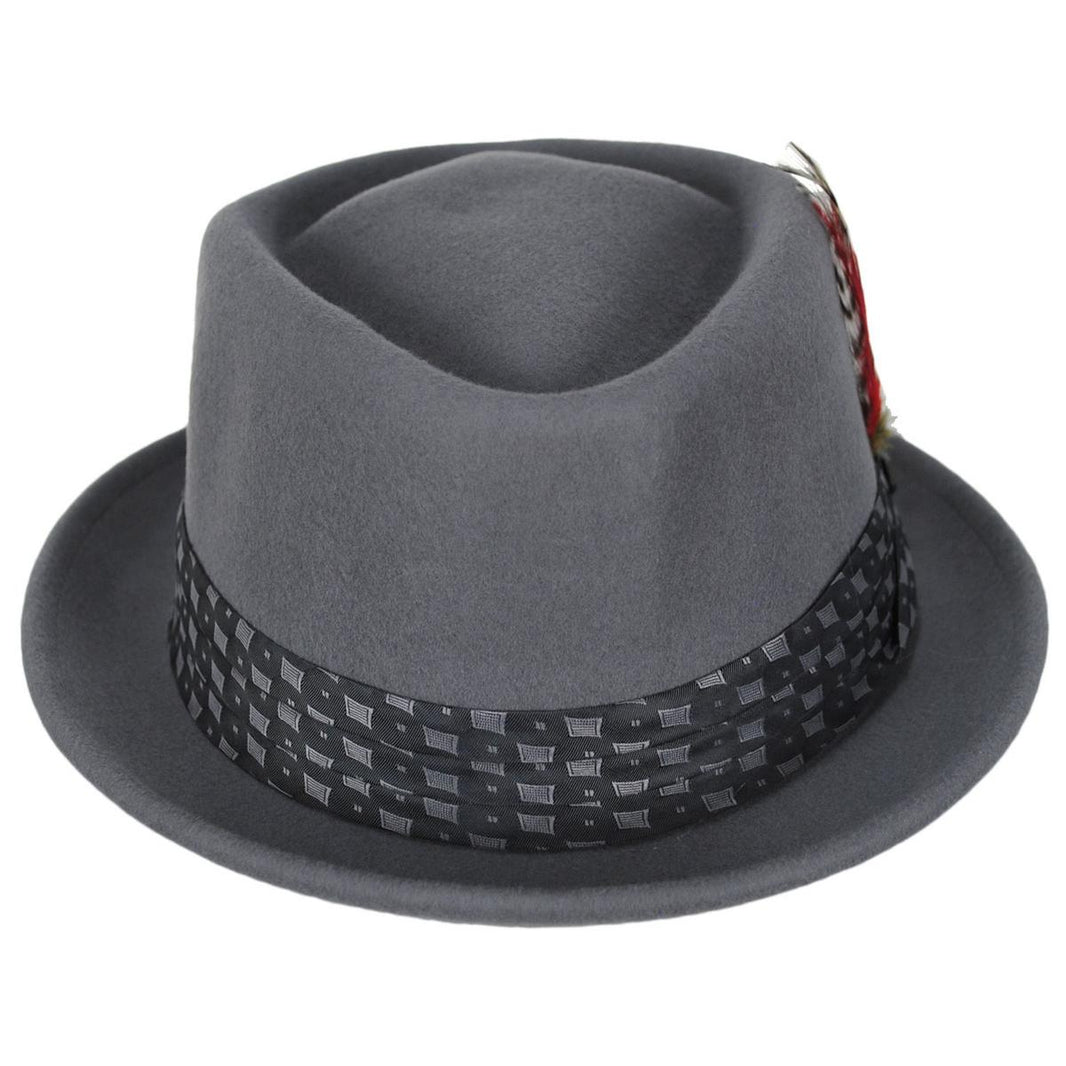 Diamond Crown Fedora Hats – Village Hat Shop