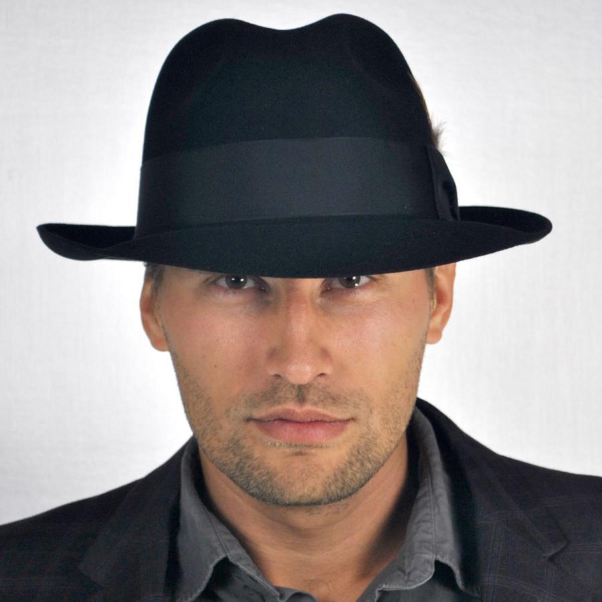 Stetson Temple Fur Felt Fedora Hat – Village Hat Shop