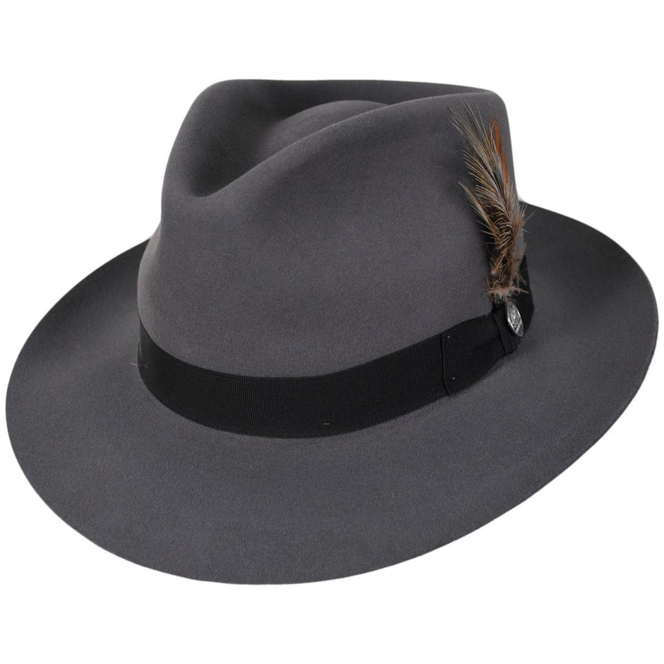 Men's Fur Felt Fedora Hats – Village Hat Shop
