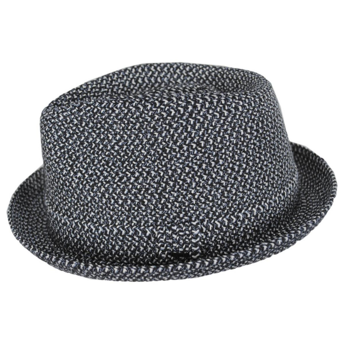 Billy Braided Toyo Straw Fedora Hat - Black Heather – Village Hat Shop