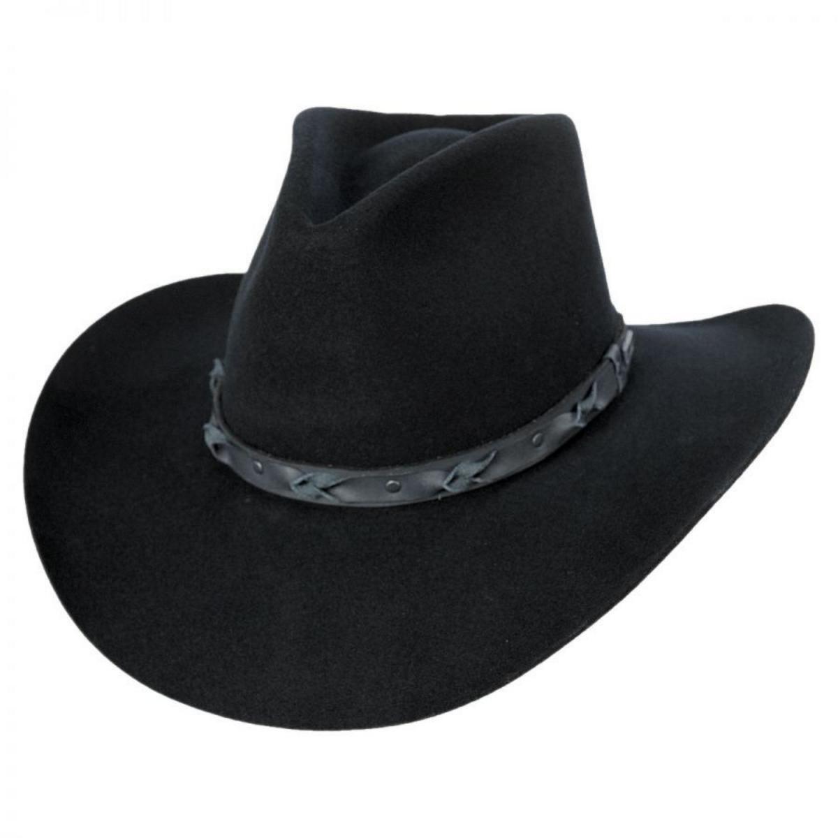 Navarro Wool Felt Western Hat – Village Hat Shop