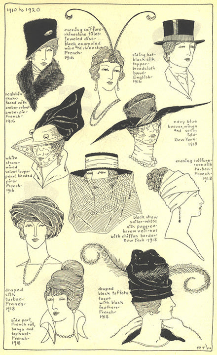 History of Hats: 1910-1920 – Village Hat Shop