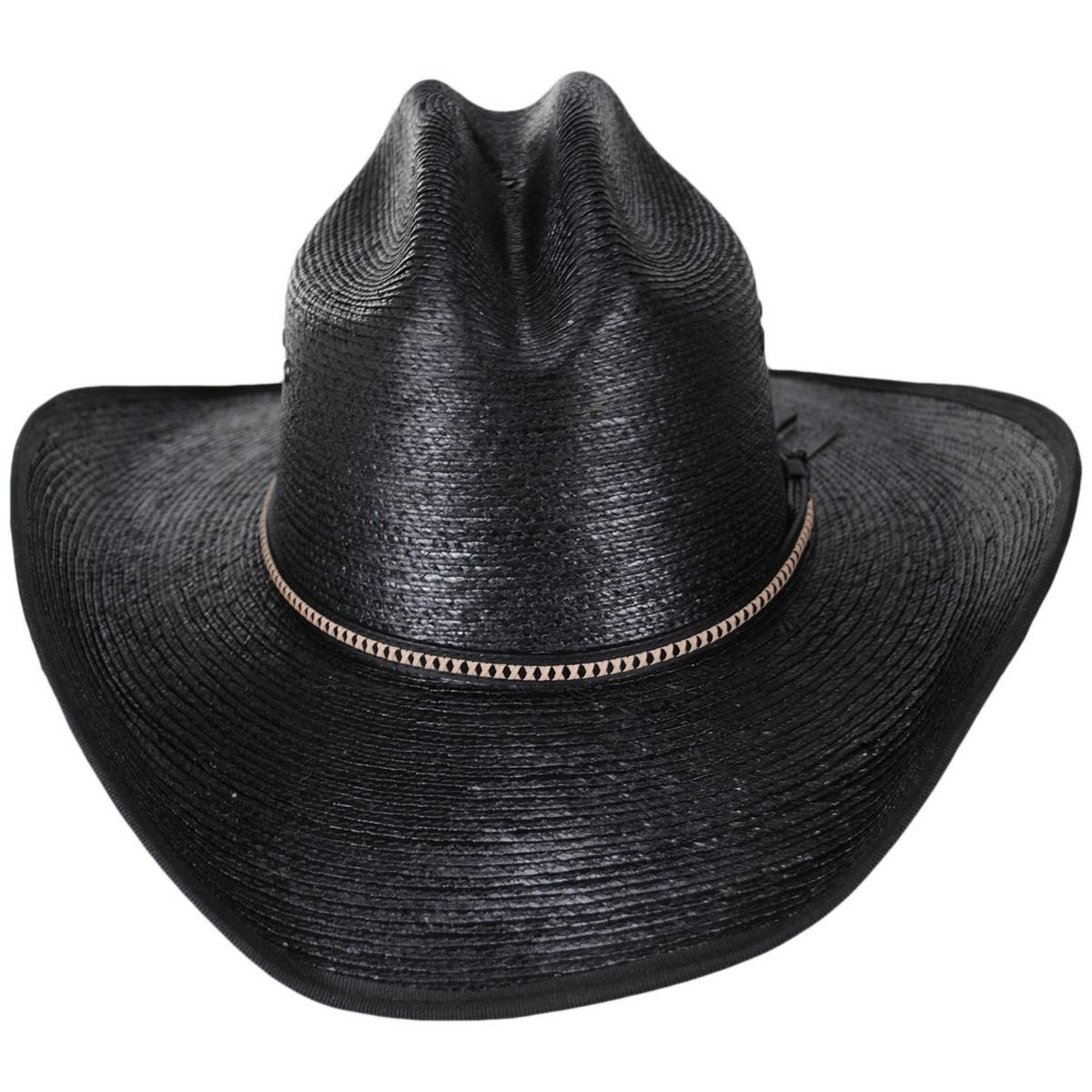 Jason Aldean Collection Asphalt Cowboy Palm Straw Western Hat – Village ...