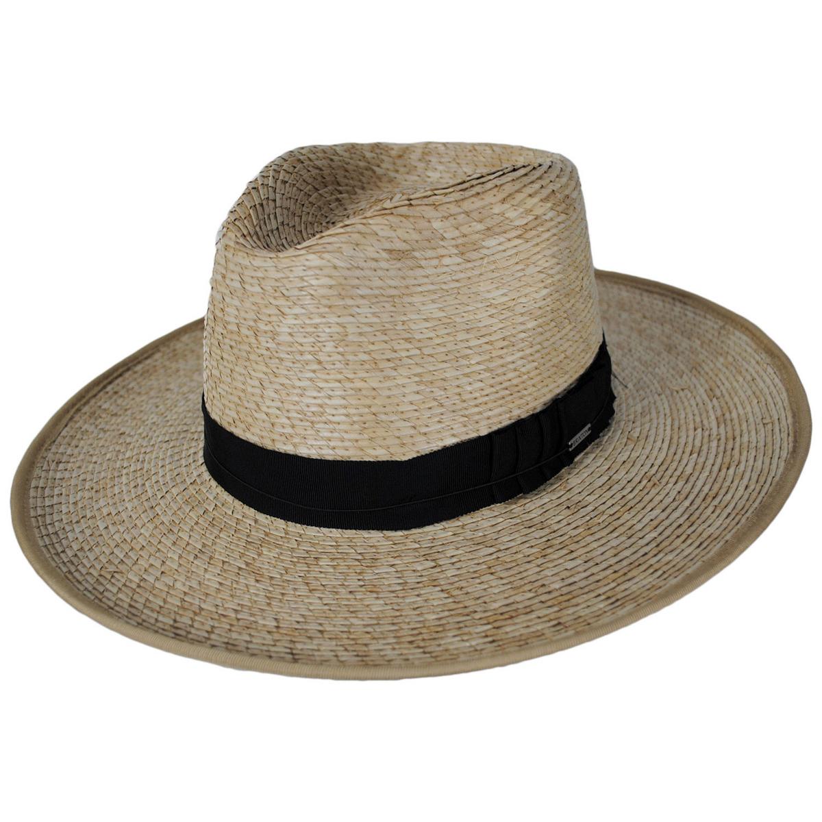 Reno Palm Straw Rancher Hat – Village Hat Shop