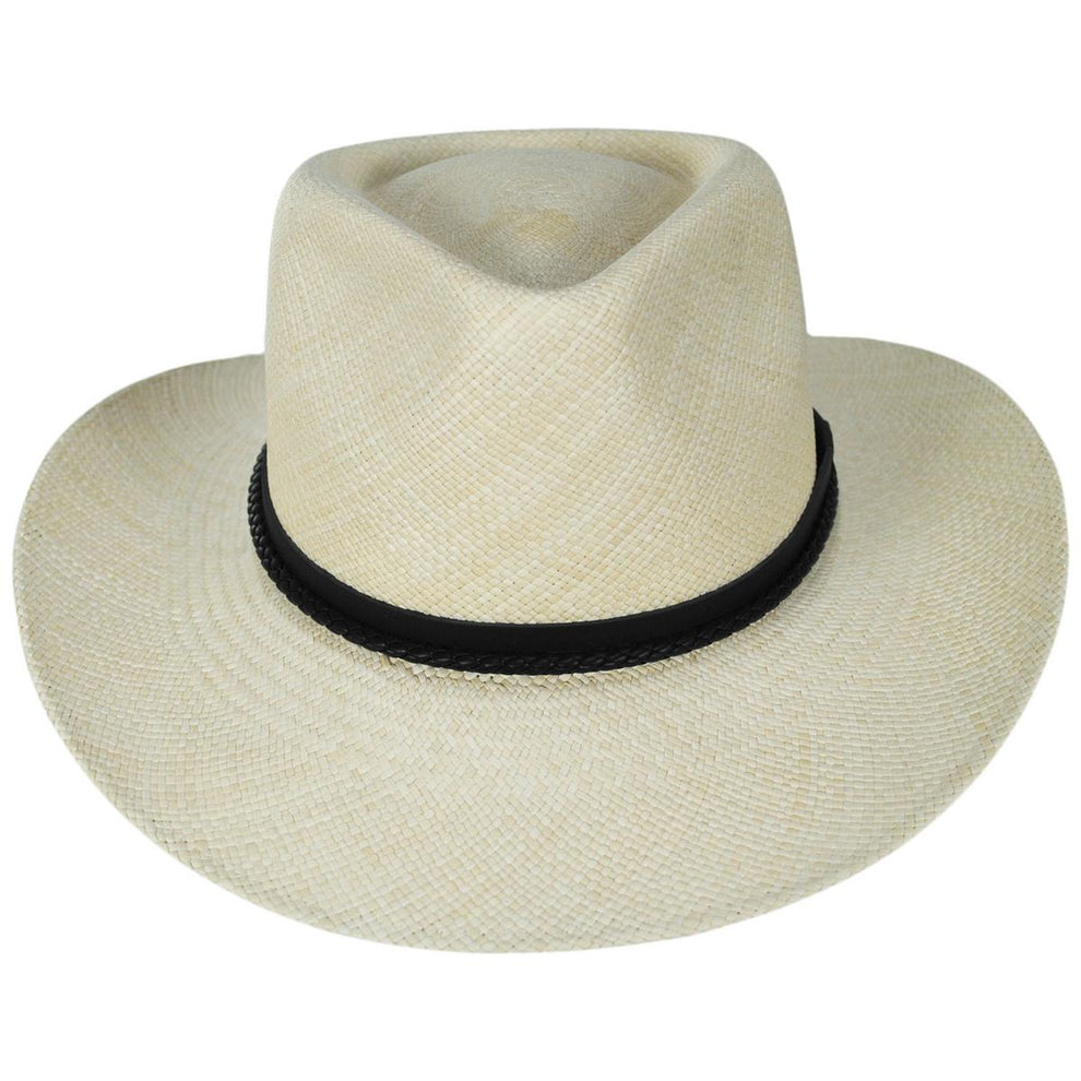 Elegant Shade Panama Straw Outback Hat – Village Hat Shop