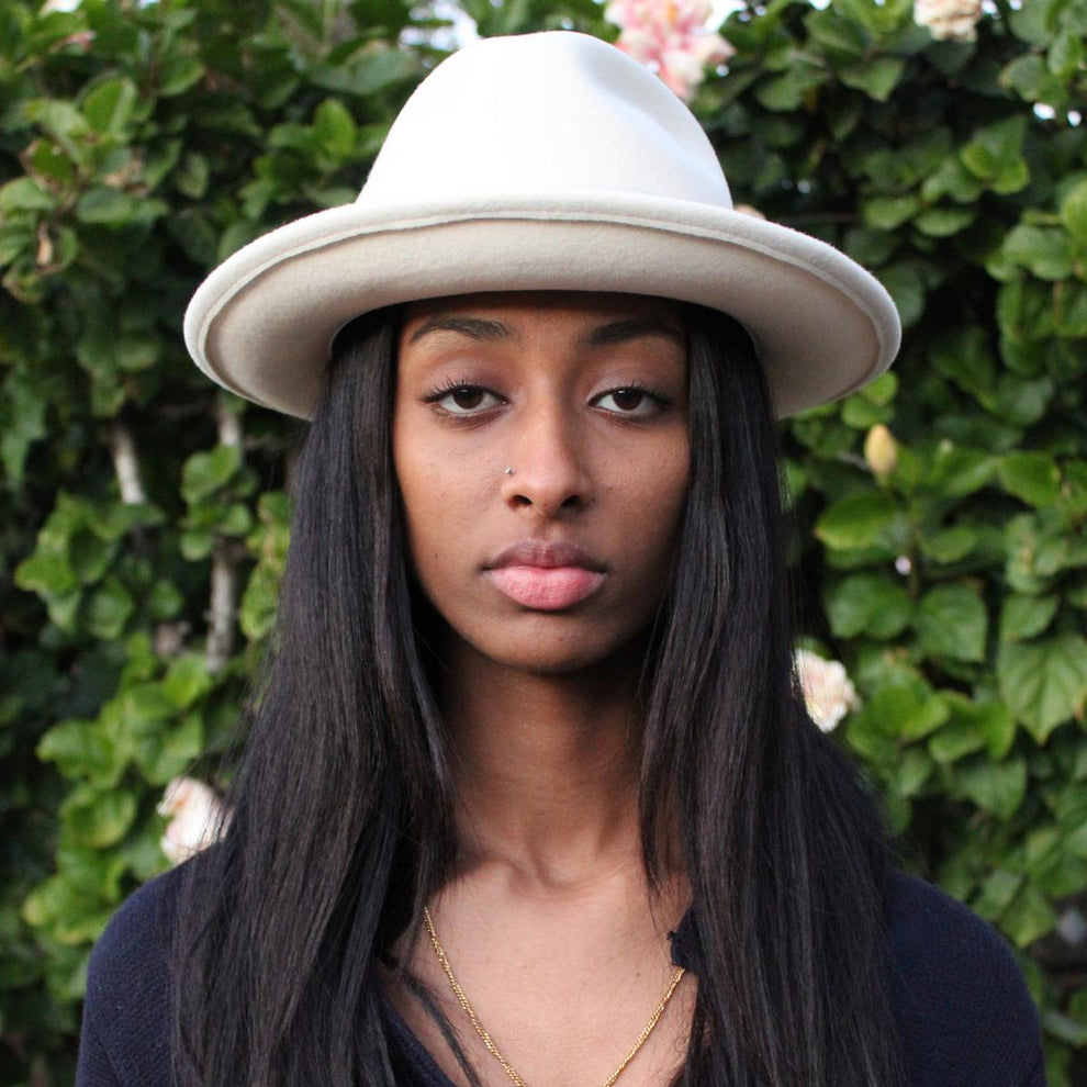 Pachuco Crushable Wool Felt Fedora Hat - Cream – Village Hat Shop