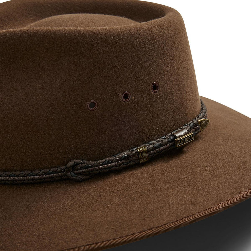 Cattleman Fur Felt Australian Western Hat – Village Hat Shop