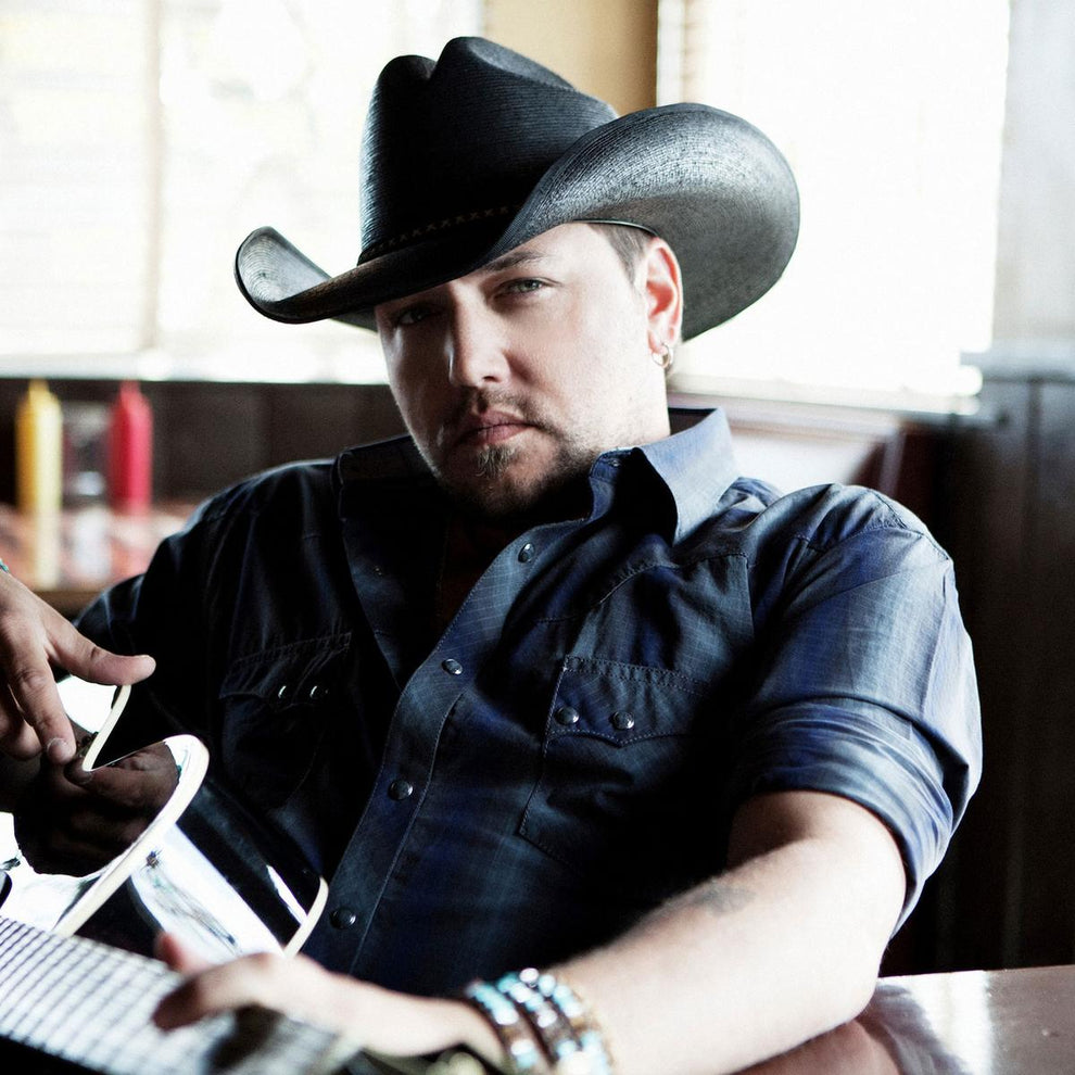 Jason Aldean Collection Asphalt Cowboy Palm Straw Western Hat – Village ...