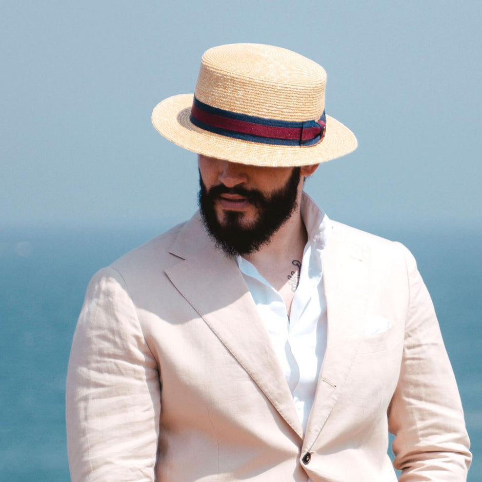 Skimmer Hats | Men's & Unisex Boater Hats – Village Hat Shop