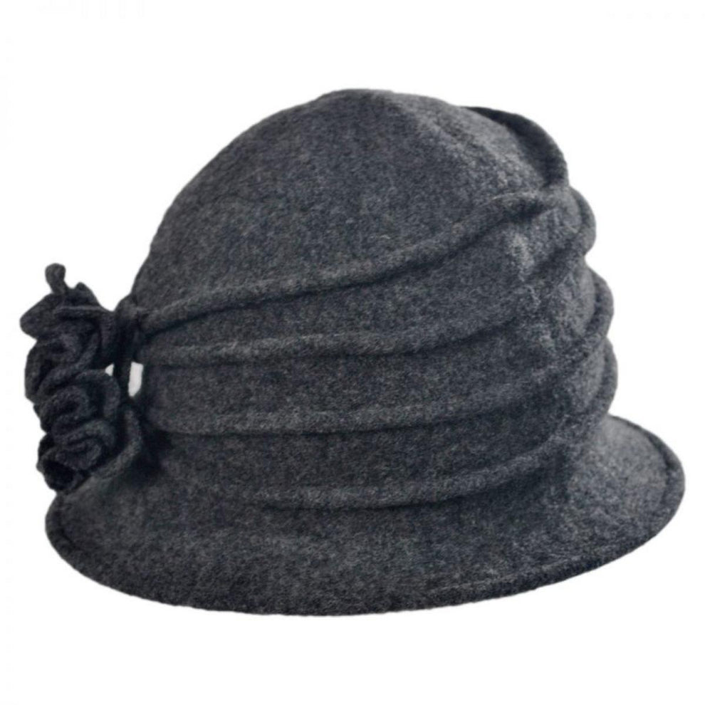 Boiled Wool Cloche Hat – Village Hat Shop