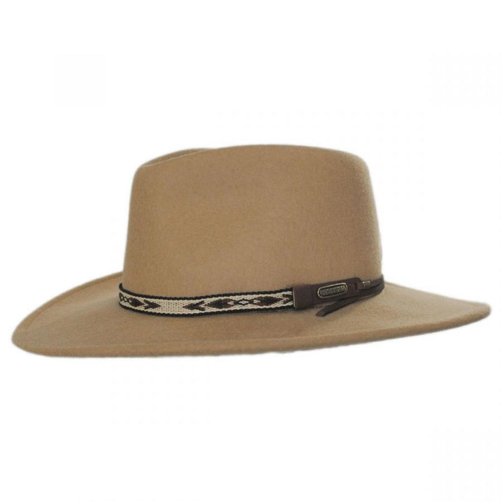 Stetson | Ashley Crushable Wool Felt Earflap Aussie Hat – Village Hat Shop